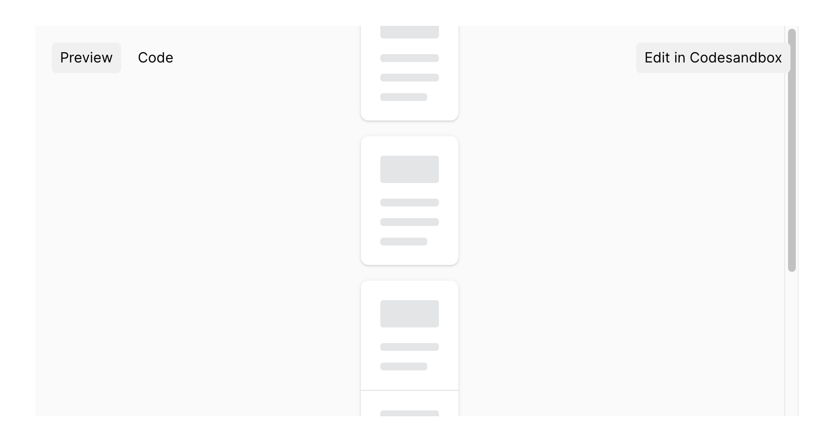 Skeleton Page Example Looks Like Card · Issue 6284 · Shopifypolaris · Github