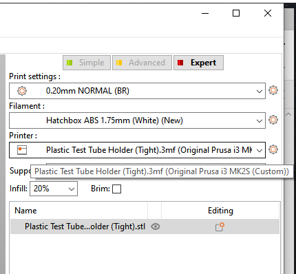 Project (.3mf) files using a custom printer profile load with corrupted ...