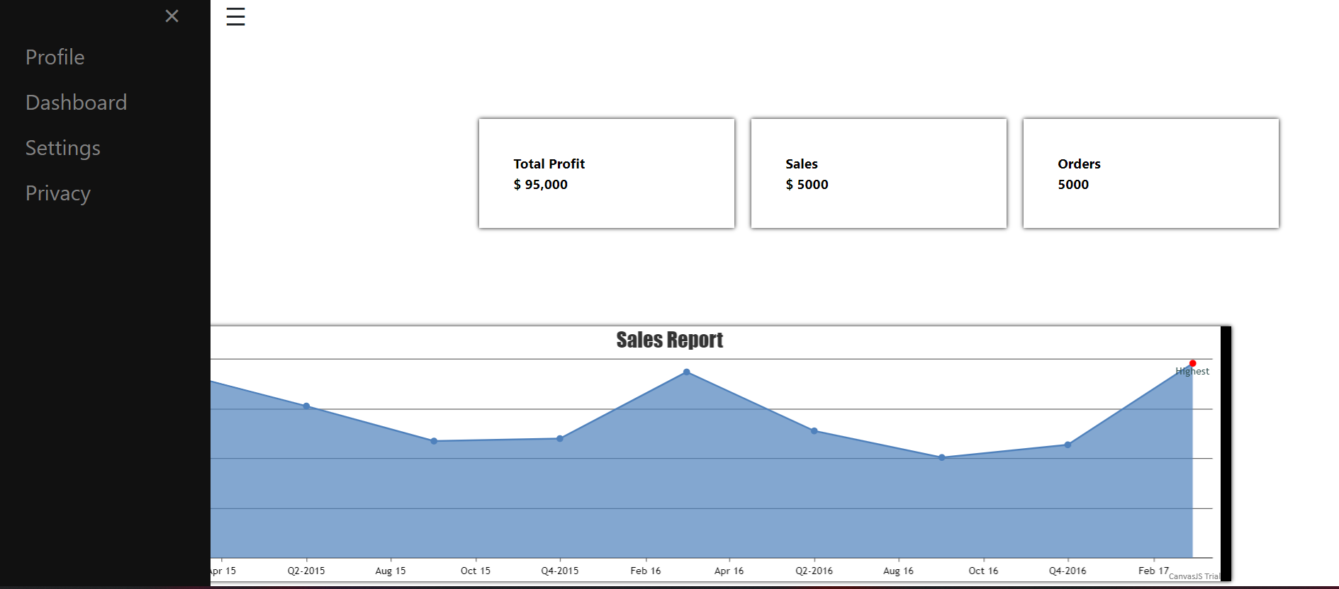 GitHub - priyagupta-js/CRM-Dashboard: Dashboard
