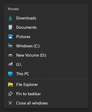 [Feature Request] Better right-click context menu when rightclicking ...