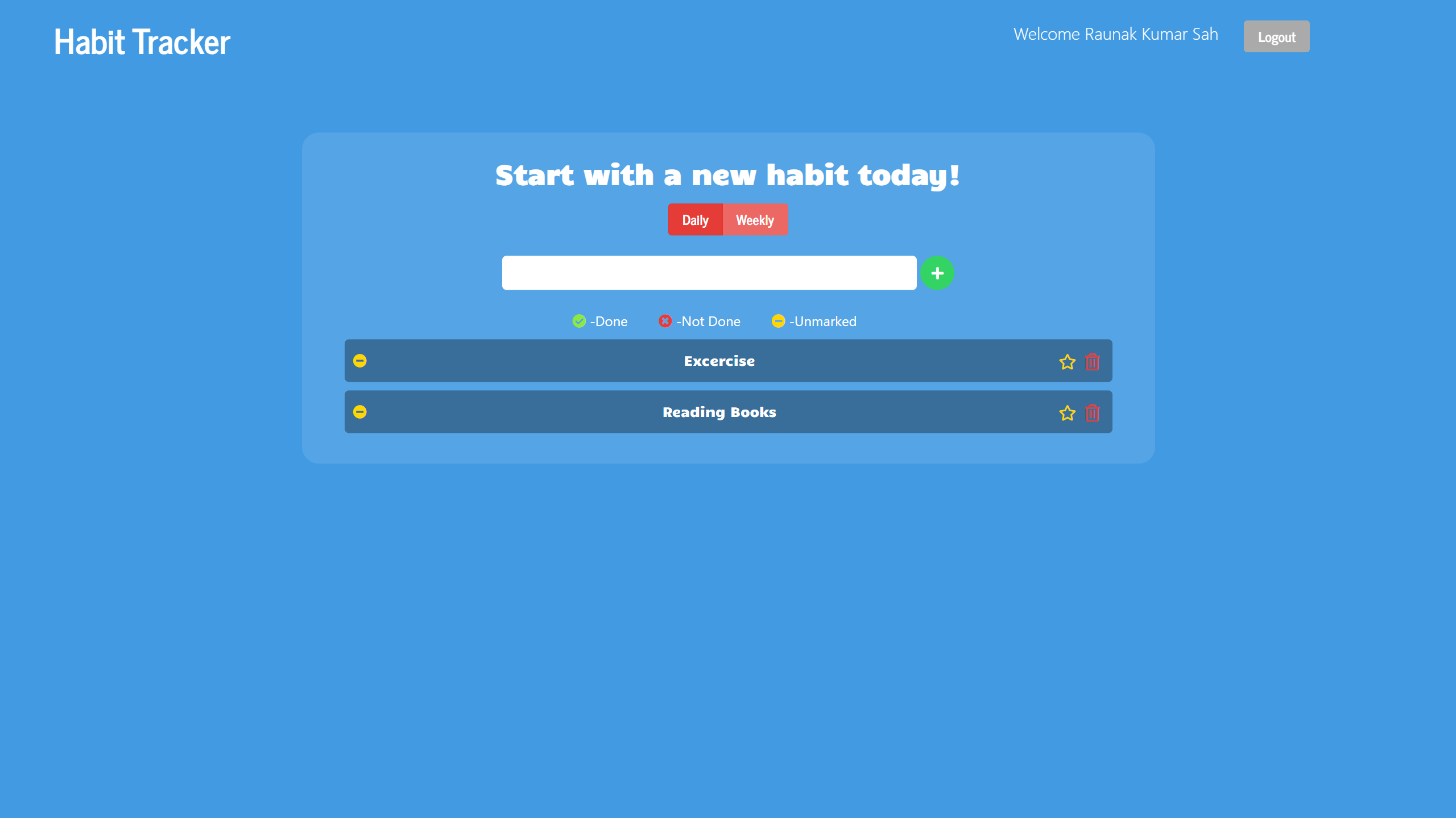 GitHub - itsraunak/Habit_Tracker: A habit tracker project is a web application designed to help ...
