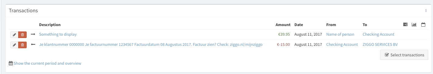 Rabobank will not import and read the "C" and "D" in the .csv file ...