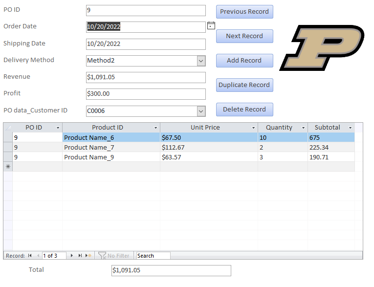 GitHub - rayylin/MS_Access-Purchase_Order_Management_System: This project will use MS Access to ...
