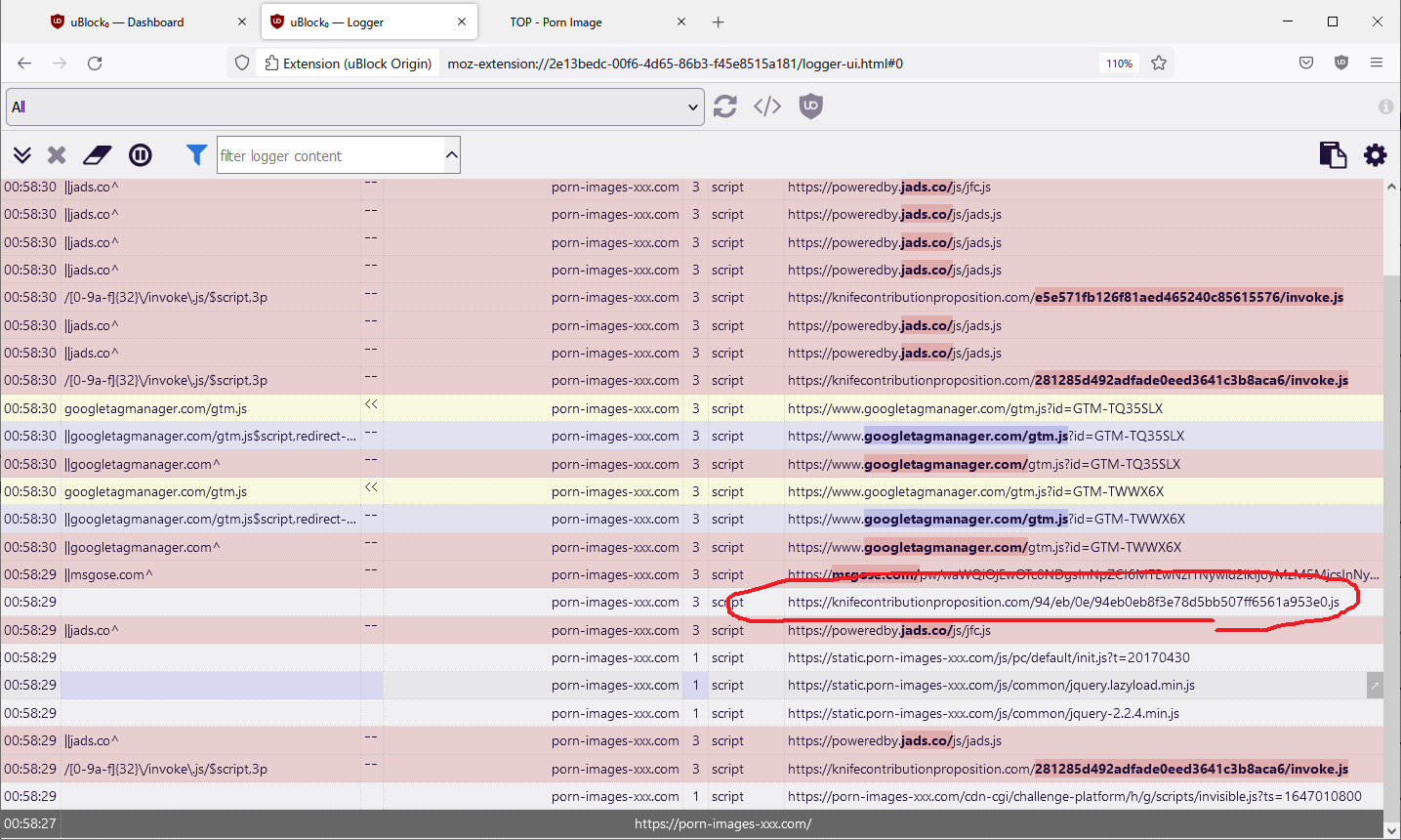 uBO misses a very specific script that should be caught by a regex filter · Issue #2041 ...
