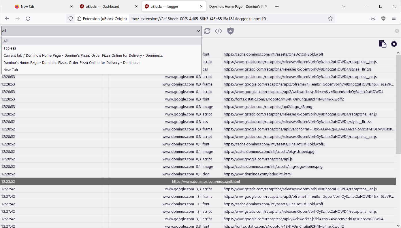dominos.com: breakage · Issue #16086 · uBlockOrigin/uAssets · GitHub