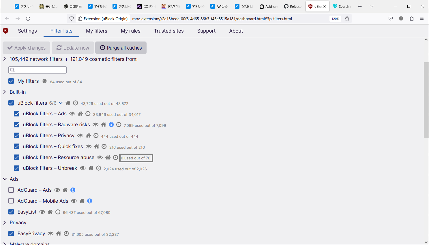fanboy's annoyance: general vs ubo flavor · uBlockOrigin uBlock-issues · Discussion #2612 · GitHub
