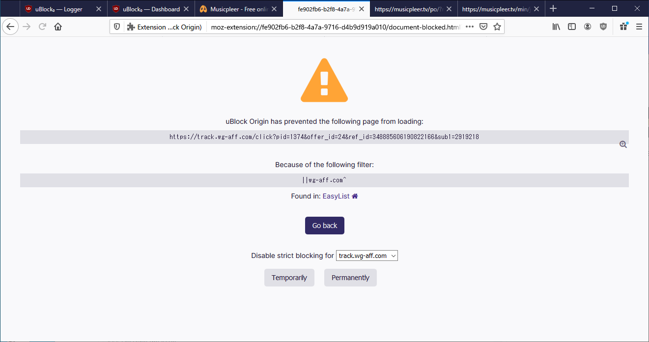 musicpleer.tv · Issue #8175 · uBlockOrigin/uAssets · GitHub