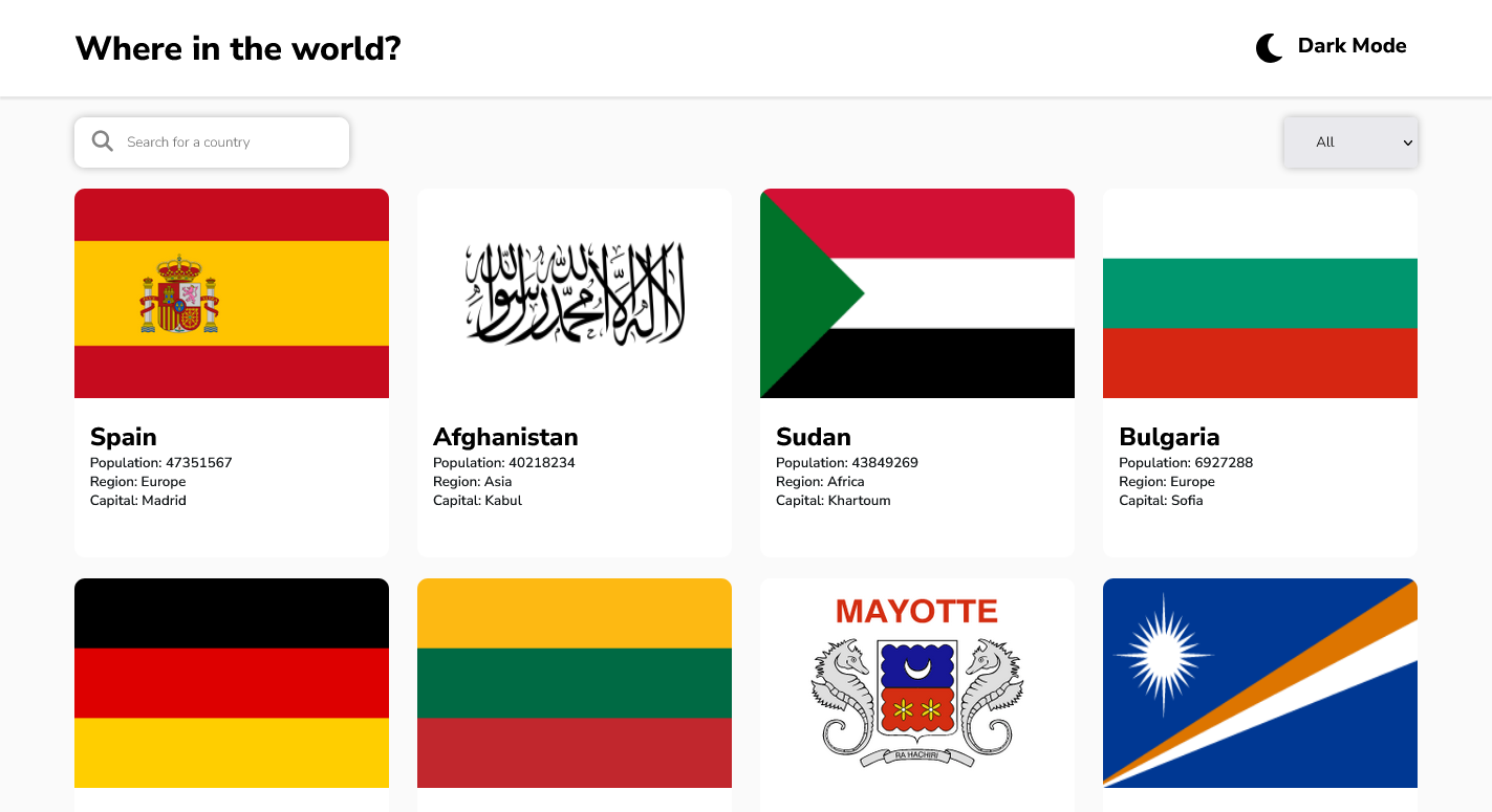 GitHub - NikaBotchorishvili/REST-COUNTRIES-API
