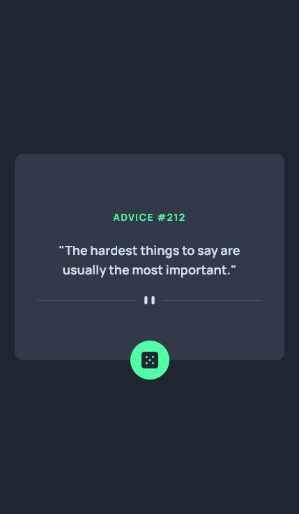 GitHub - NikaBotchorishvili/advice-generator