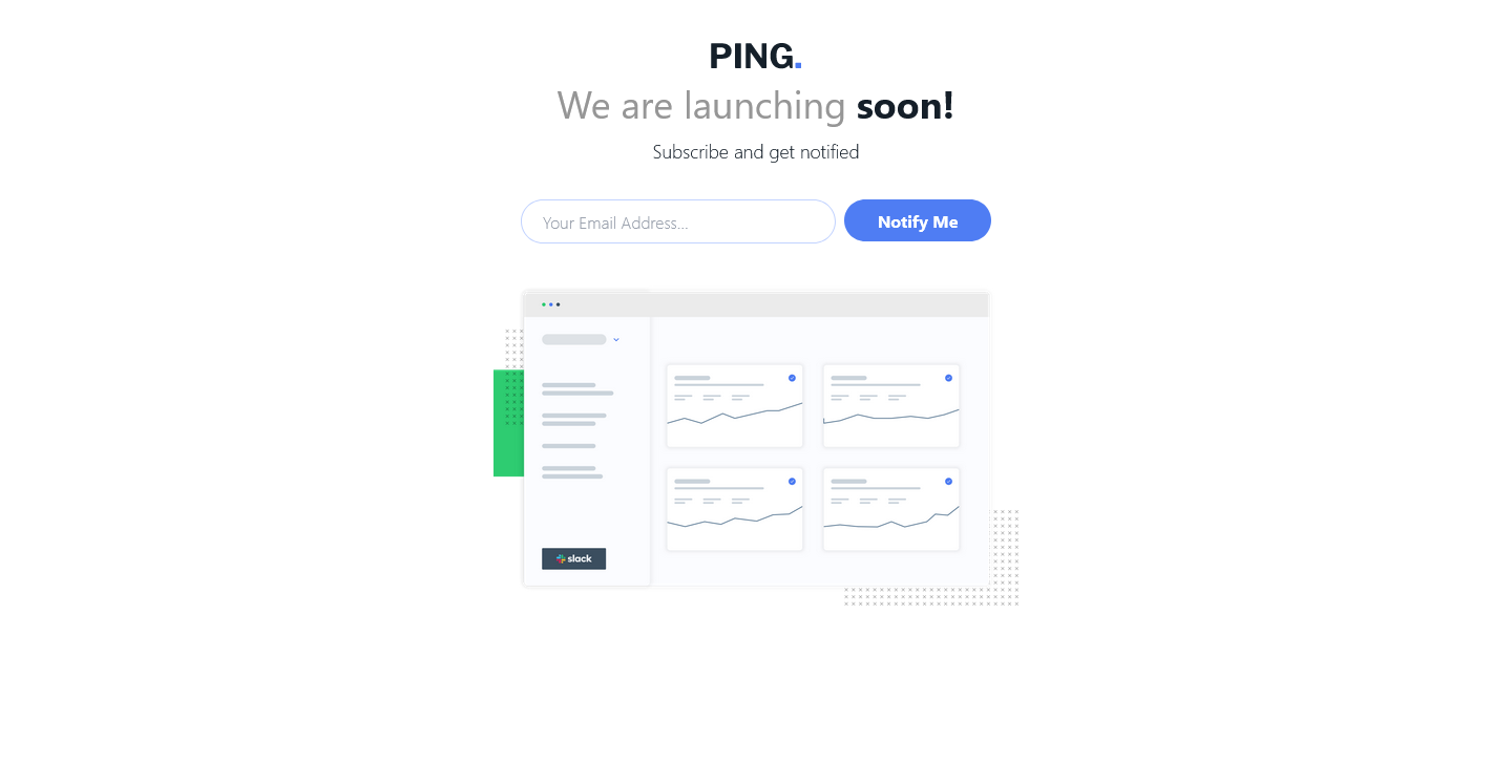 GitHub - NikaBotchorishvili/ping-coming-soon