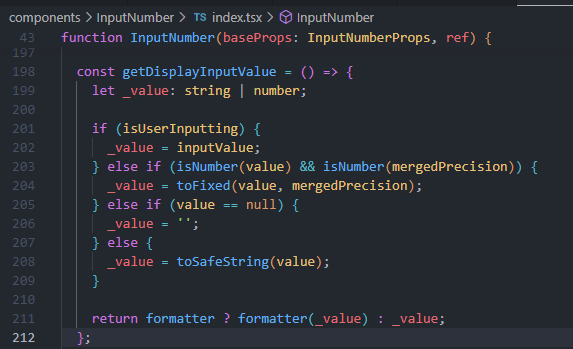 InputNumber 使用 formatter 在结尾加字符后无法删除 · Issue #1510 · arco-design/arco-design · GitHub