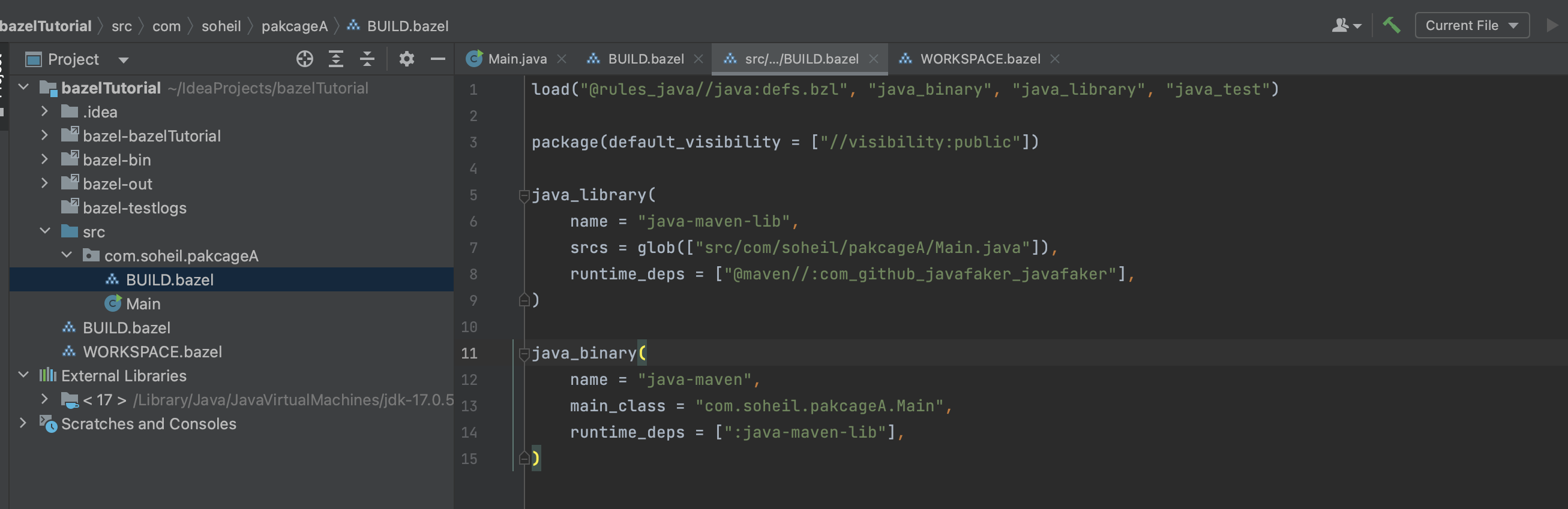 Downloaded dependencies are not available through intellij · Issue #4640 · bazelbuild/intellij ...