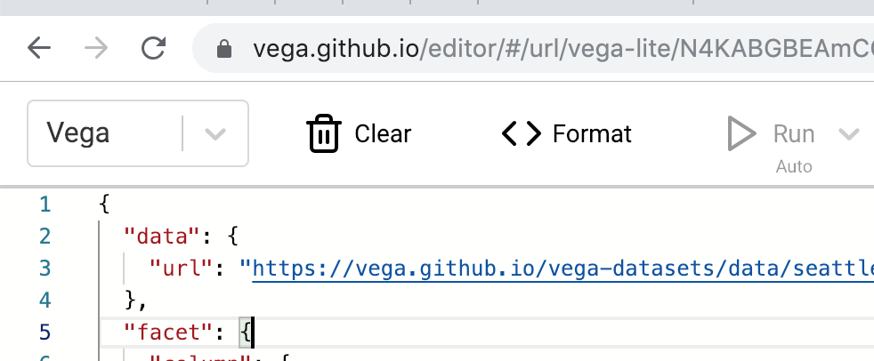 URL does not automatically set mode · Issue #191 · vega/editor · GitHub