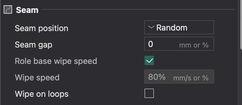 Seam gap & acceleration controls · Issue #1405 · bambulab/BambuStudio · GitHub