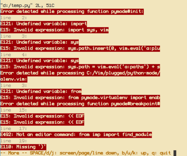 Specifiying A Non Vim Python Distribution Using Absolute Path For Windows Os · Issue 884