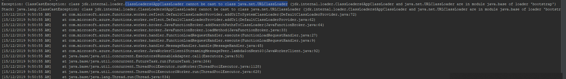 Running Functions Locally Does Not Work On Java 10 · Issue 152 · Azure Azure Functions Java