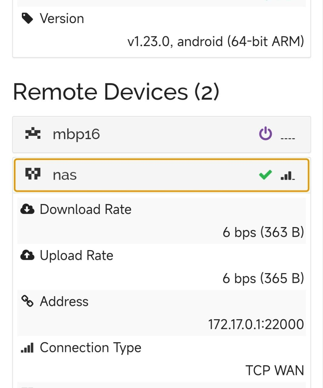 Connection Type shows TCP WAN for private IPv4 address · Issue #8751 · syncthing/syncthing · GitHub