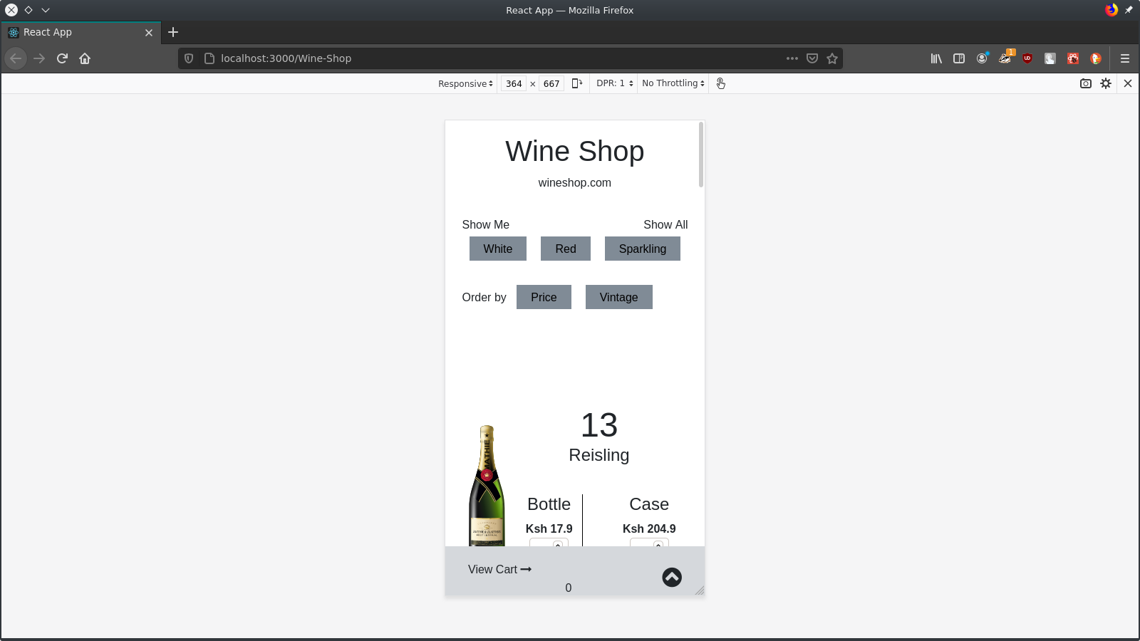 GitHub - lumunge/Wine-Shop: Wine Shop with react js