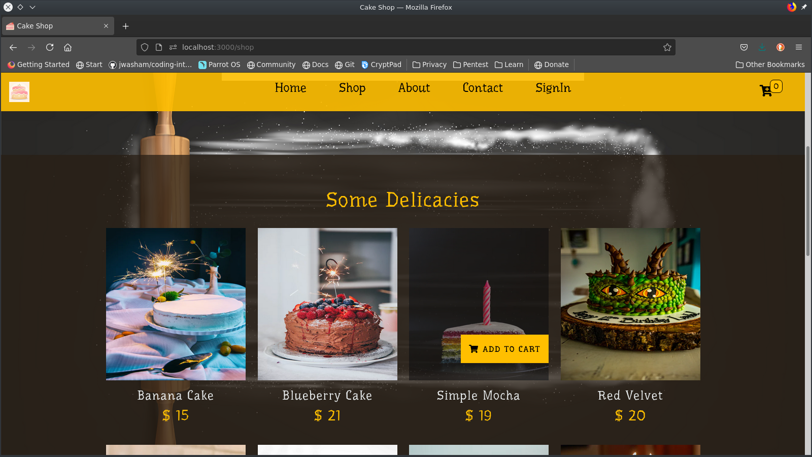 GitHub - lumunge/E_Commerce-Bakery-Shop: E commerce bakery shop. Live ...