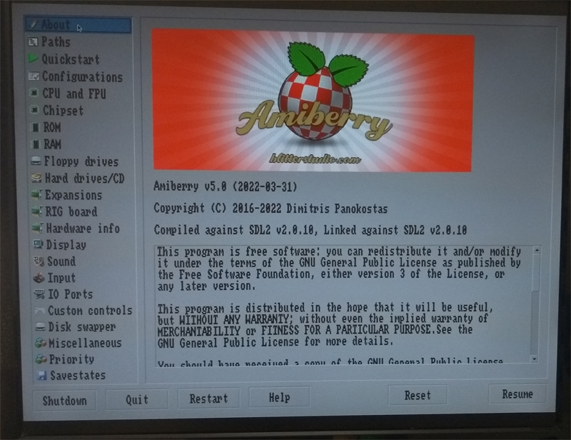 "Auto Crop" problem running amiberry 5.0 (2022-03-31) on RetroPi. · Issue #929 · BlitterStudio ...