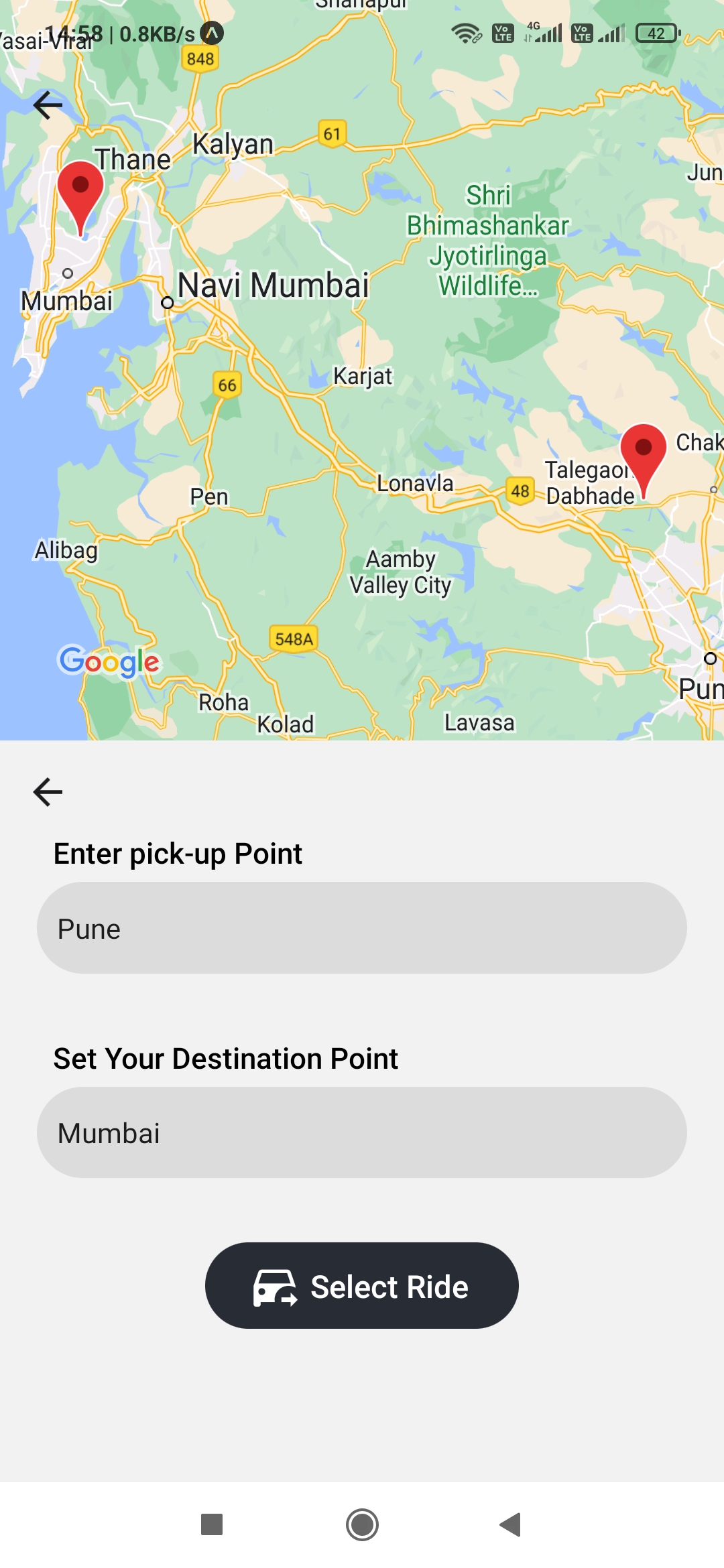 Github Dxsumit Uber Clone