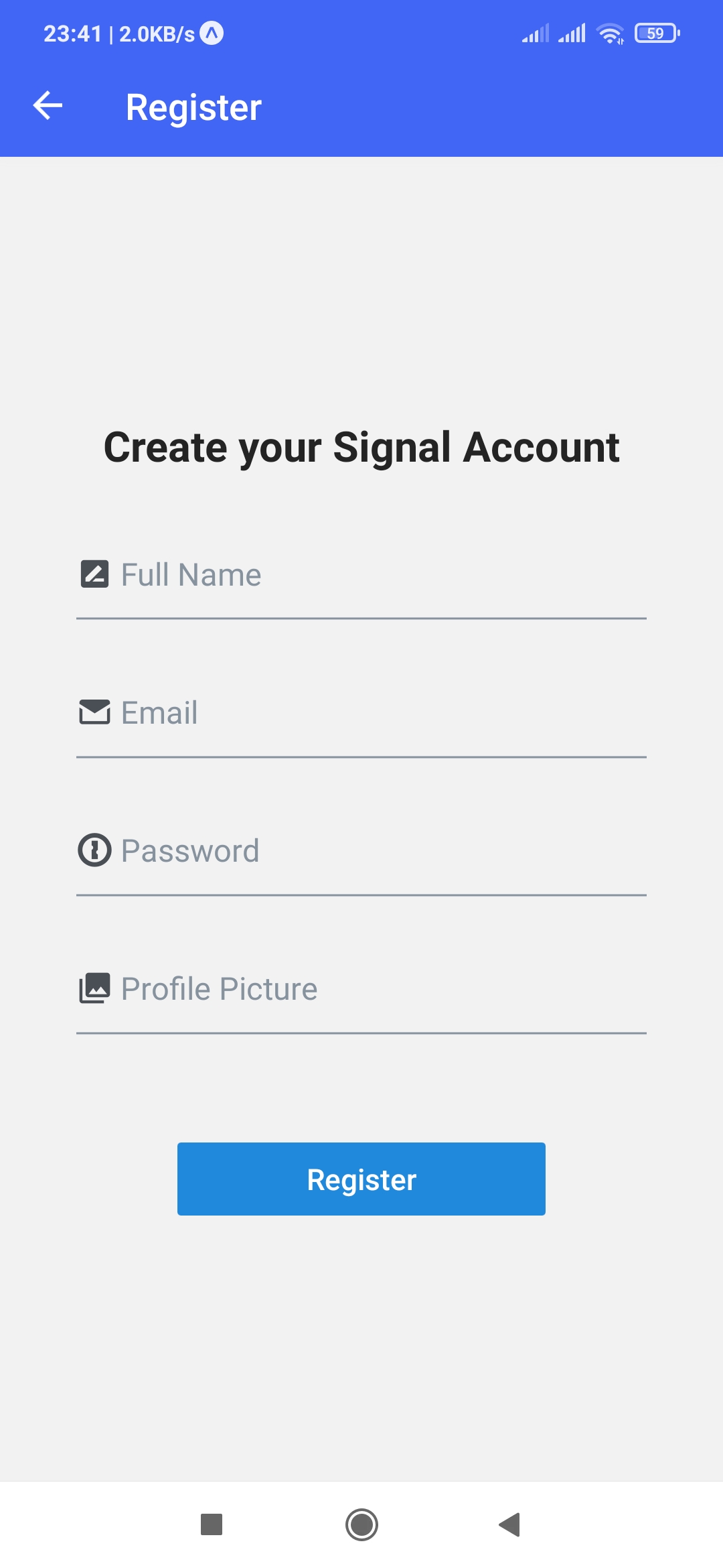 GitHub - dxsumit/signal-clone