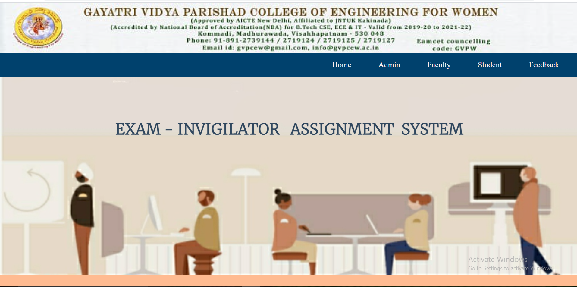 GitHub - aneesha1662/Exam-Invigilator-Assignment-System