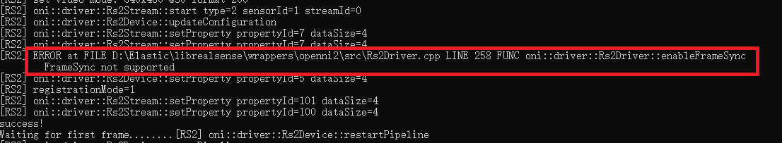 Realsense D435I error: FrameSync not supported · Issue #6441 · IntelRealSense/librealsense · GitHub