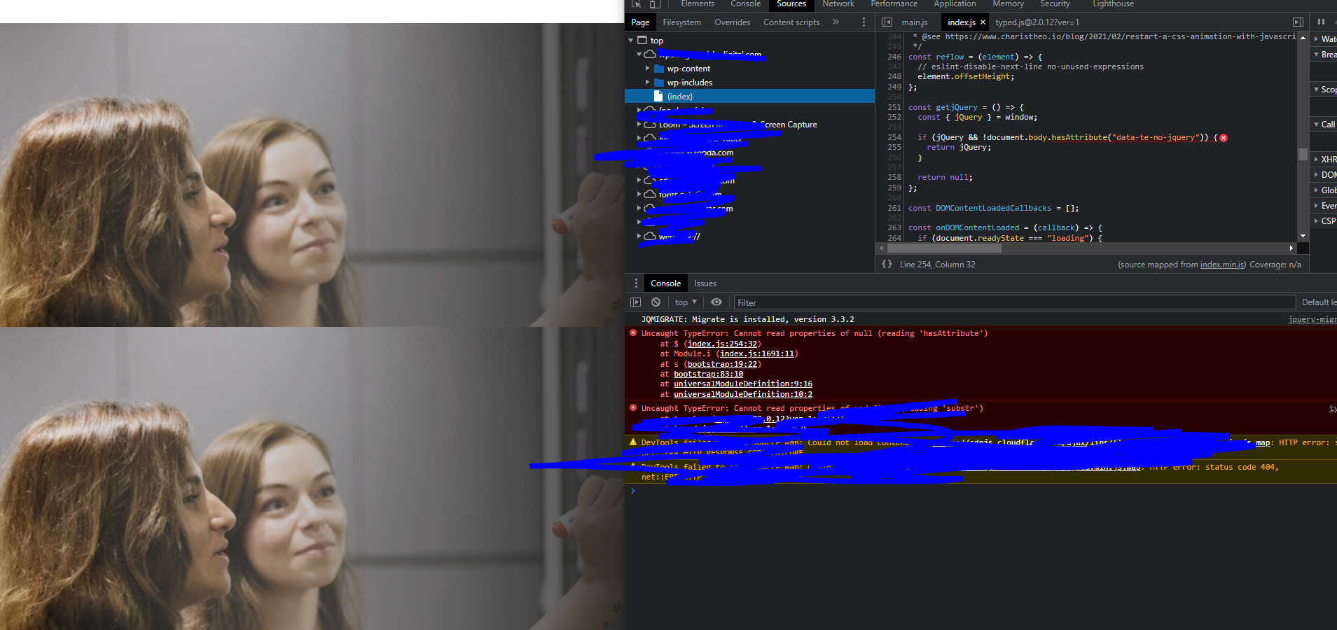 Uncaught TypeError: Cannot read properties of null (reading 'hasAttribute') · Issue #1389 ...