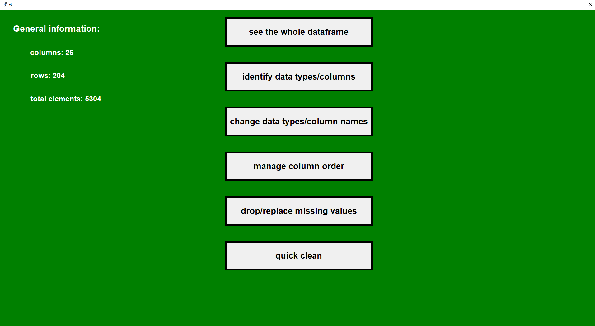 GitHub - Dangieboy/CSV-Data-Cleaner: The Data Cleaner will help you to ...