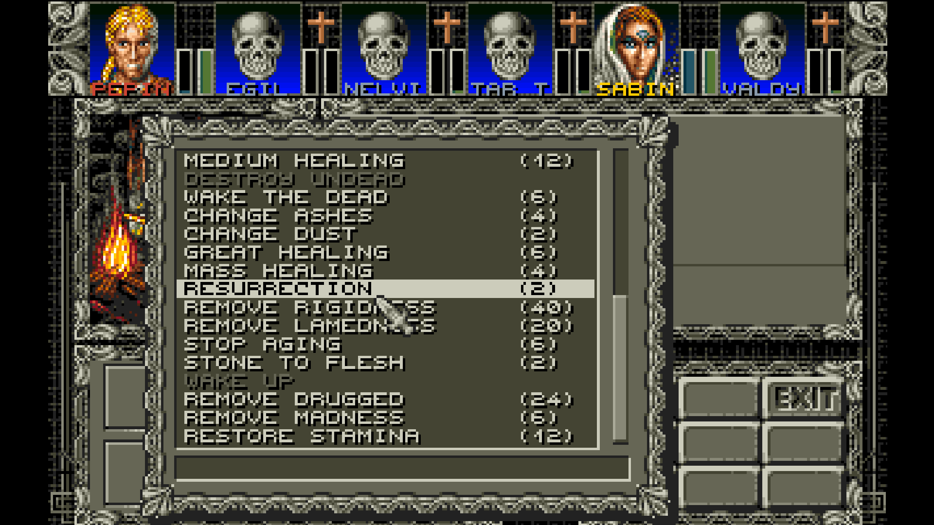 Game stuck after casting the resurrection spell · Issue #158 · Pyrdacor ...