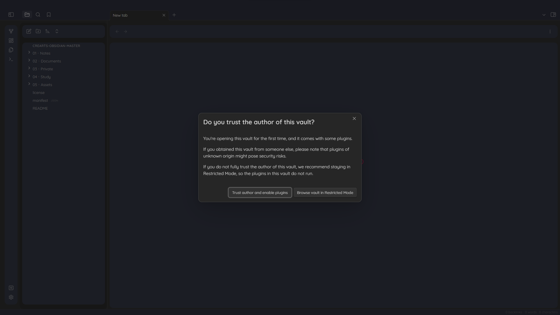 GitHub - CreArts-Community/CreArts-Obsidian-Vault: Obsidian Vault | v1 ...