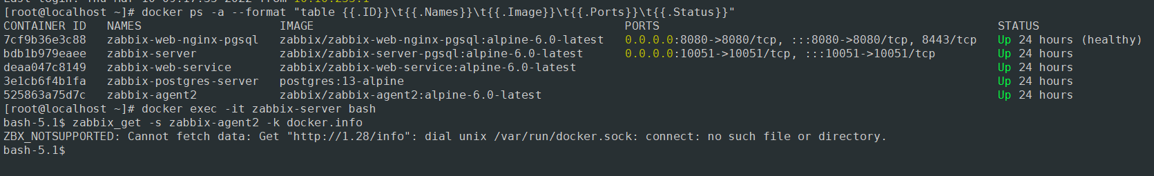 Example of docker-compose configuration file · Issue #932 · zabbix/zabbix-docker · GitHub