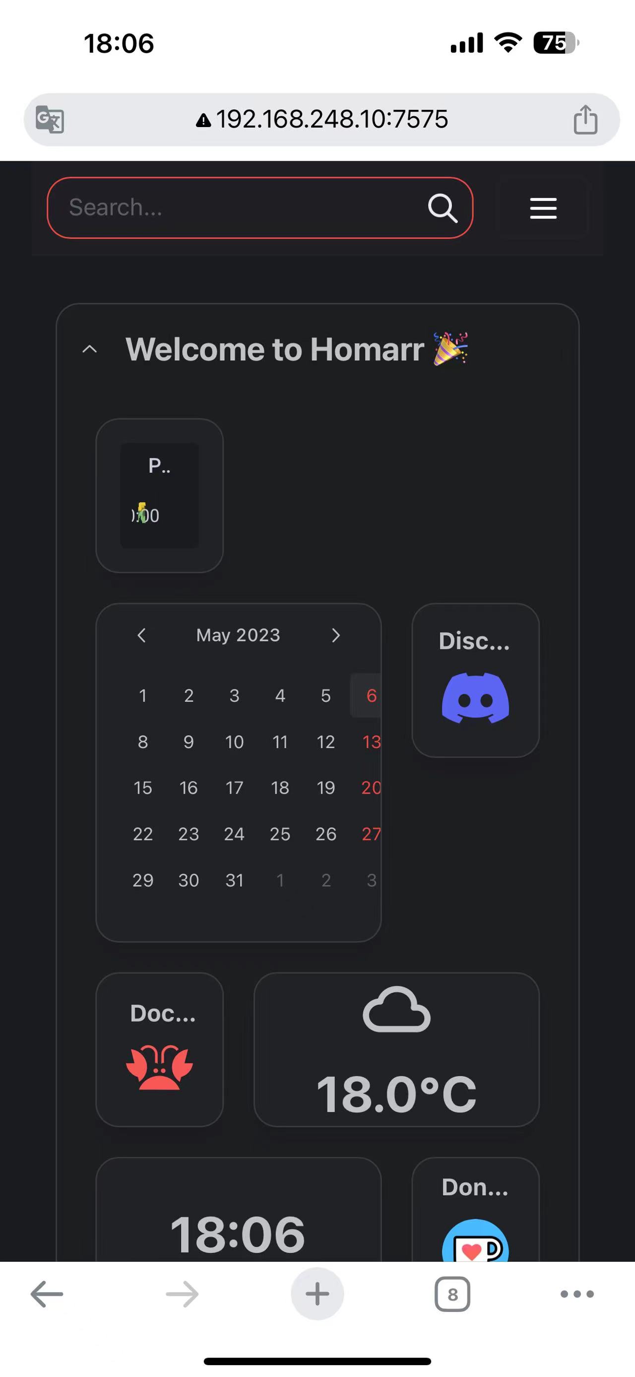 Page width · Issue #884 · ajnart/homarr · GitHub