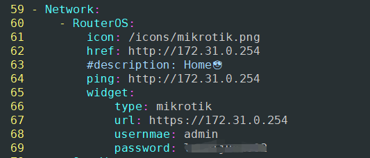 [Bug] Mikrotik widget API Error · Issue #1535 · gethomepage/homepage · GitHub