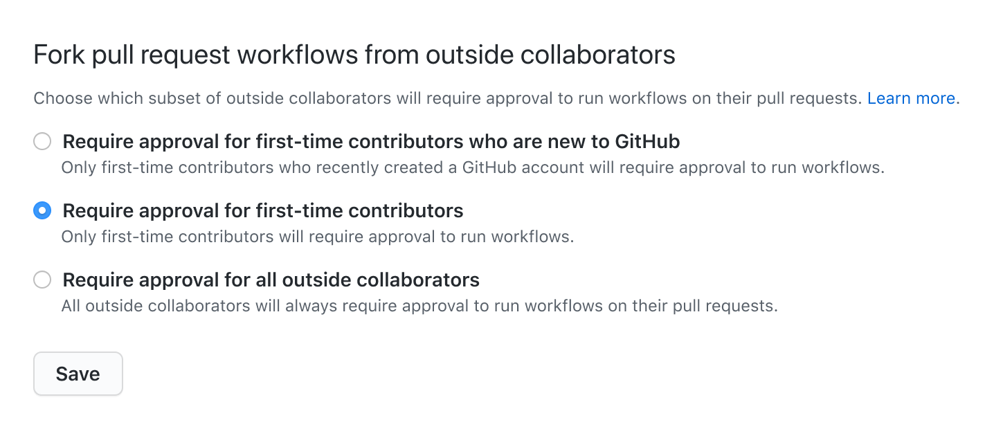 Github Actions New Settings For Maintainers Github Changelog