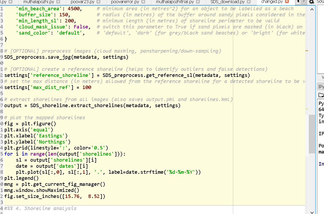 Images Not Downloading And Tidal Correction · Issue 62 · Kvos Coastsat · Github
