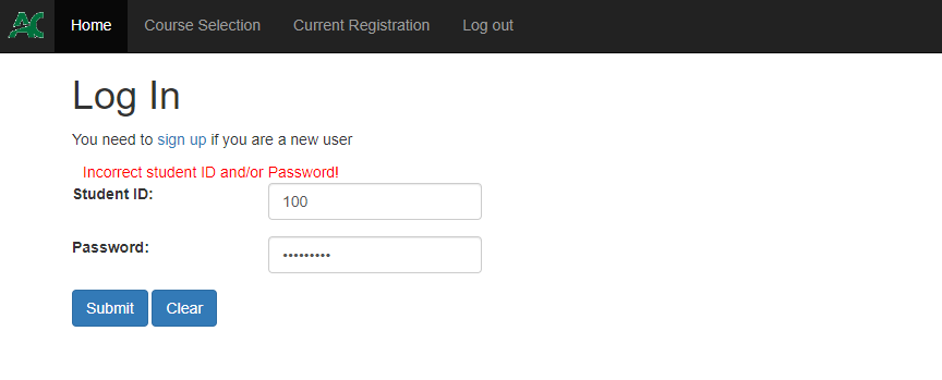 GitHub - ywu279/php-student-course-registration
