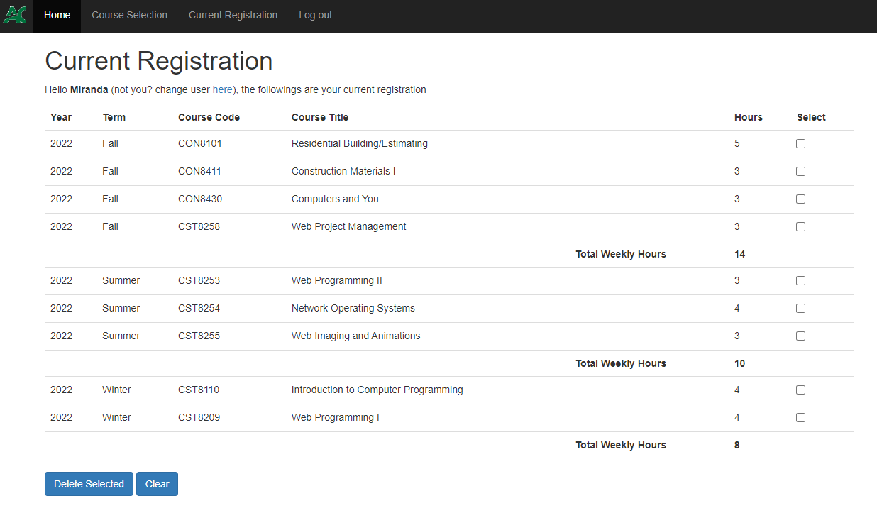 GitHub - ywu279/php-student-course-registration