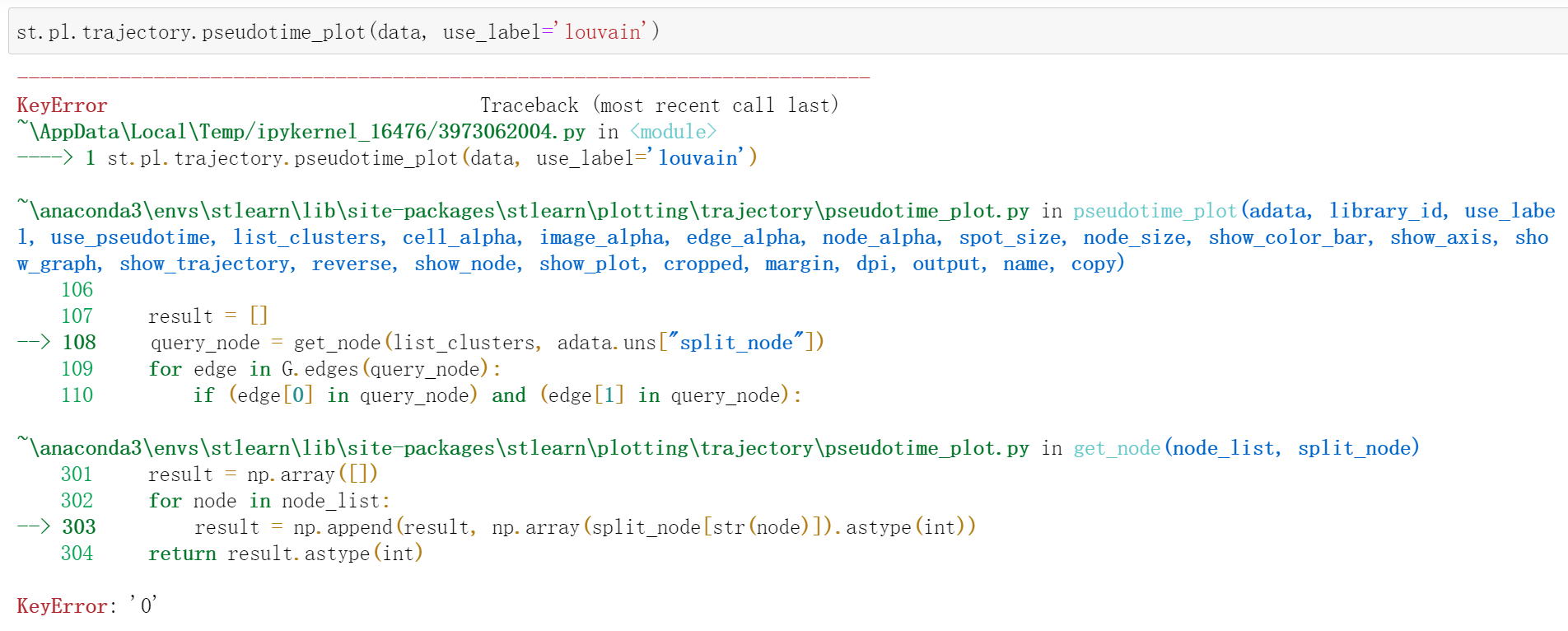 problem on running st.pl.trajectory.pseudotime_plot · Issue #130 · BiomedicalMachineLearning ...