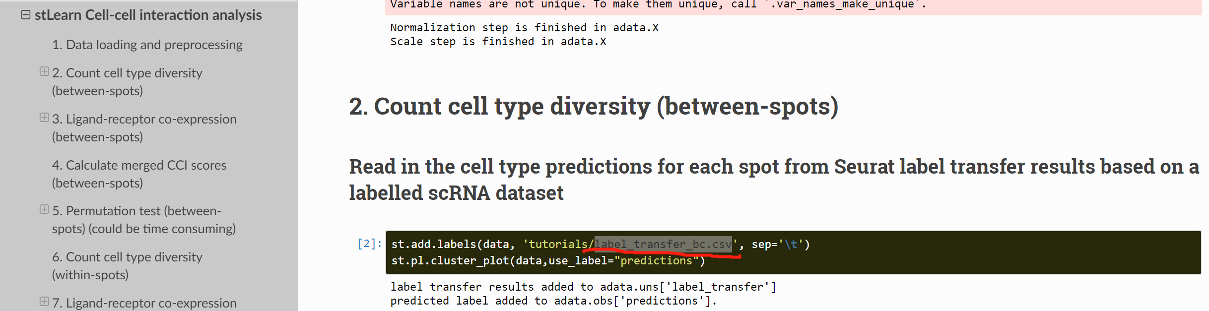 problem about finding file "label_transfer_bc.csv" · Issue #132 · BiomedicalMachineLearning ...