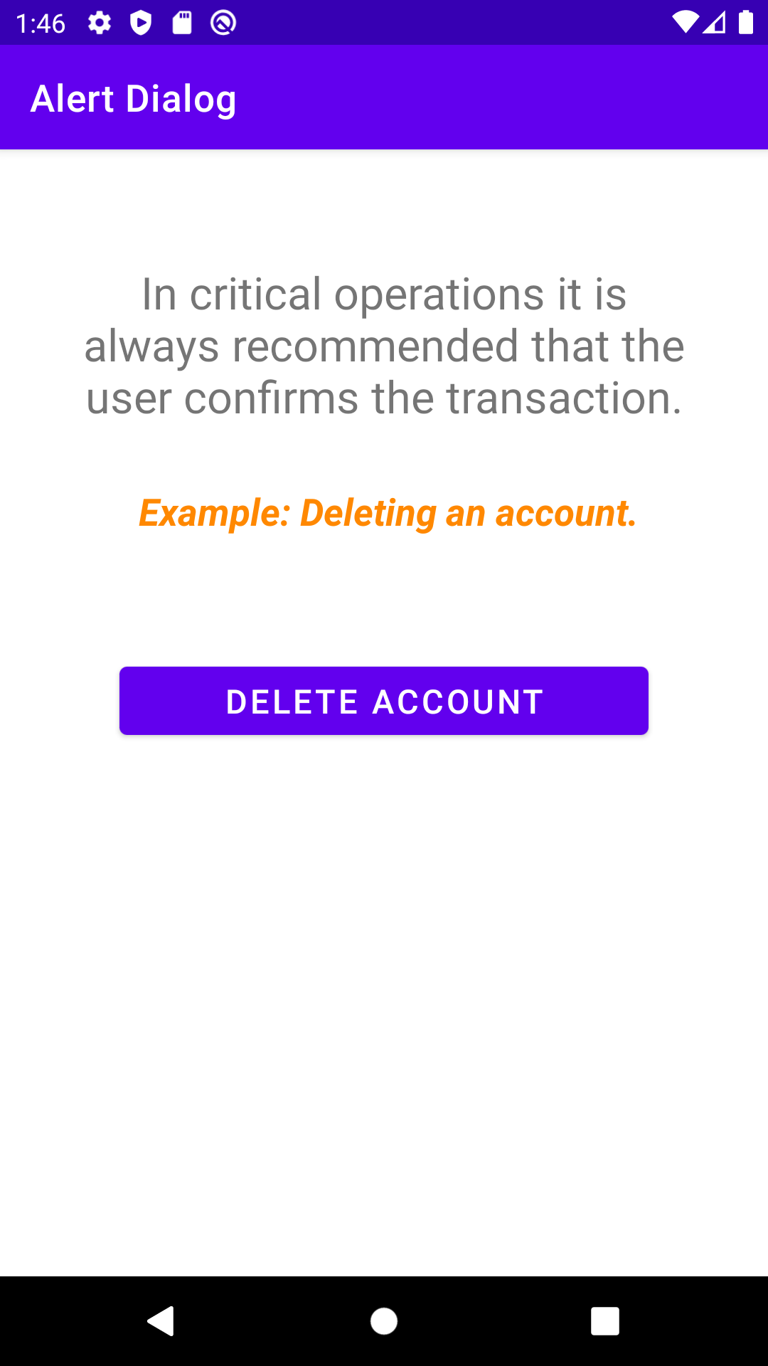 GitHub - siomarapantarotto/android-alert-dialog: Android development lab.