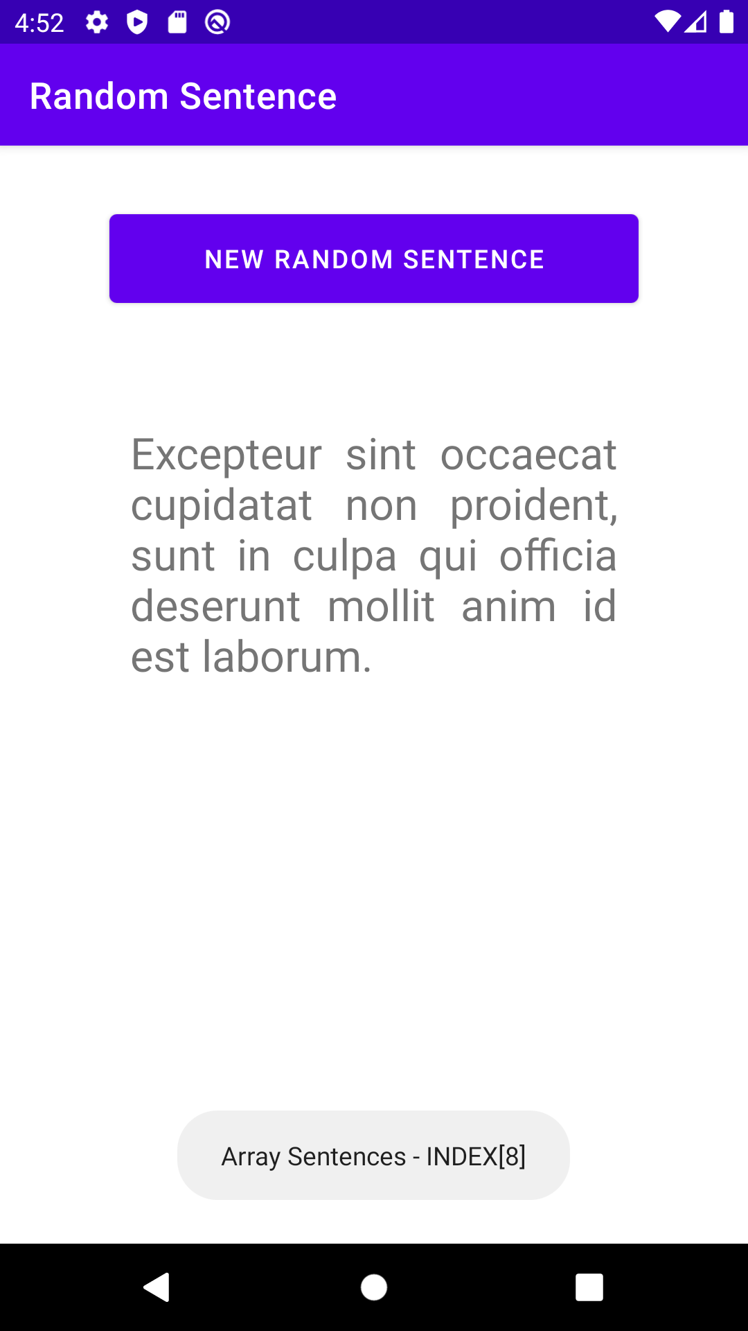 GitHub - siomarapantarotto/android-random-sentence: Android development lab.