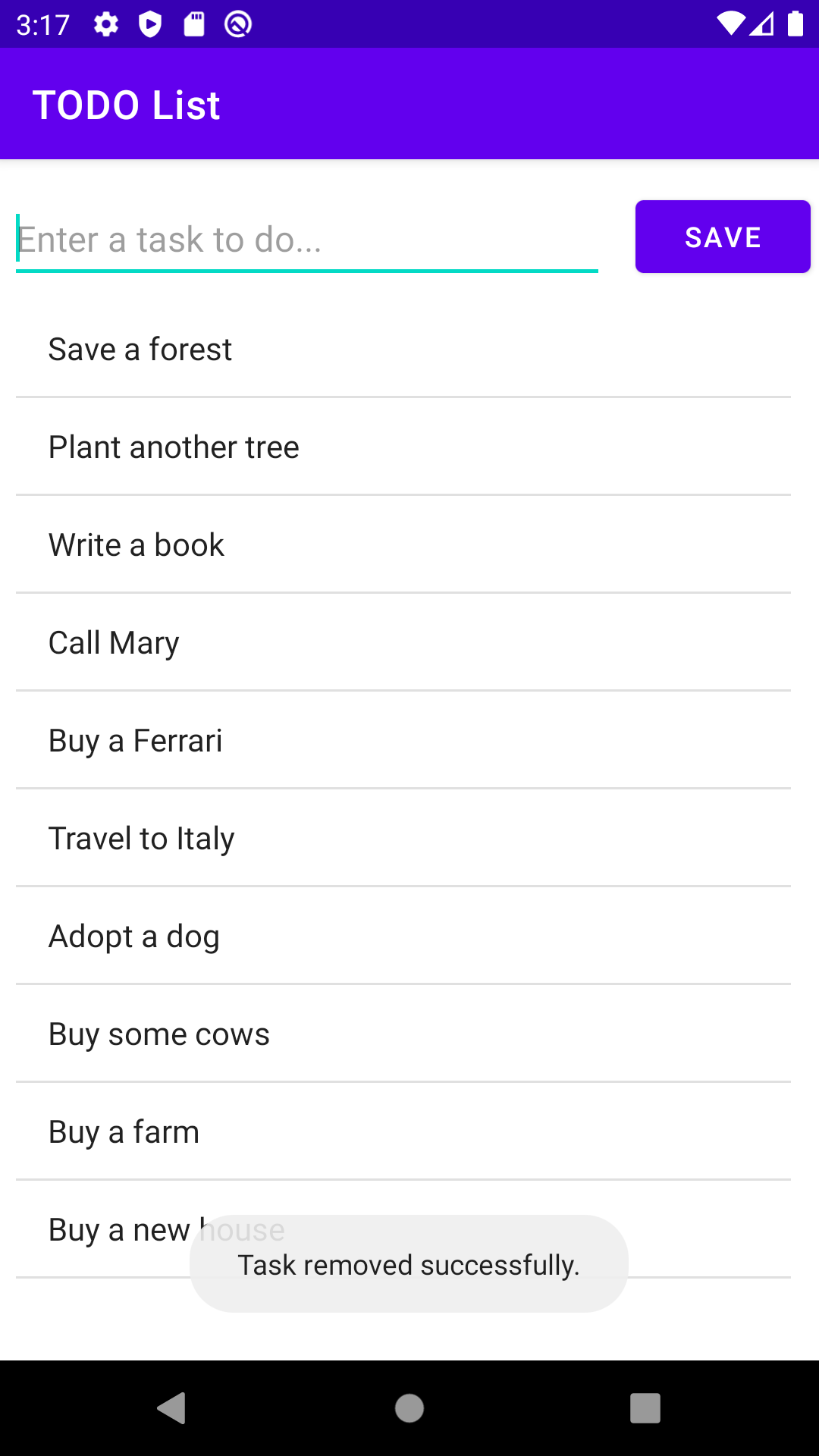 GitHub - siomarapantarotto/android-TODO-list-view: Android development lab.