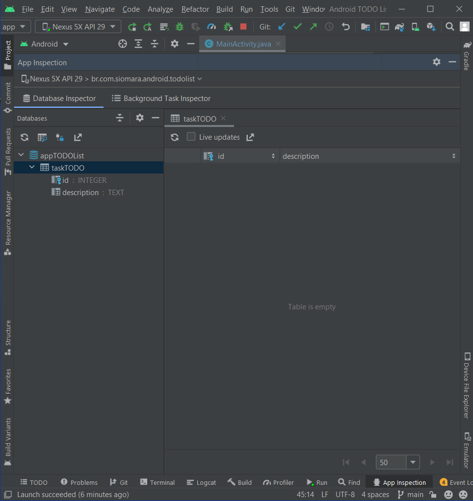GitHub - siomarapantarotto/android-TODO-list-view: Android development lab.