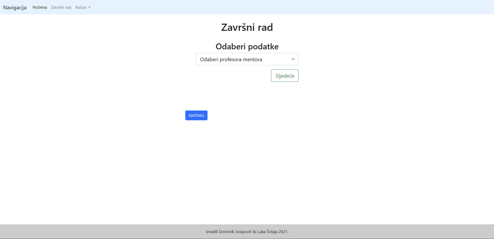 GitHub - dojosipovic/zavrsnirad: Moj završni rad