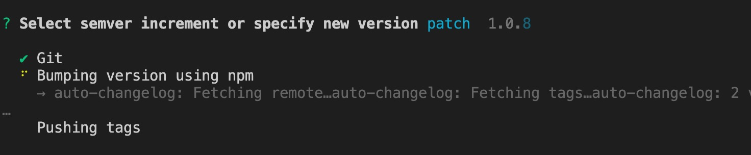 Bumping version using npm keep runnning · Issue #553 · sindresorhus/np · GitHub
