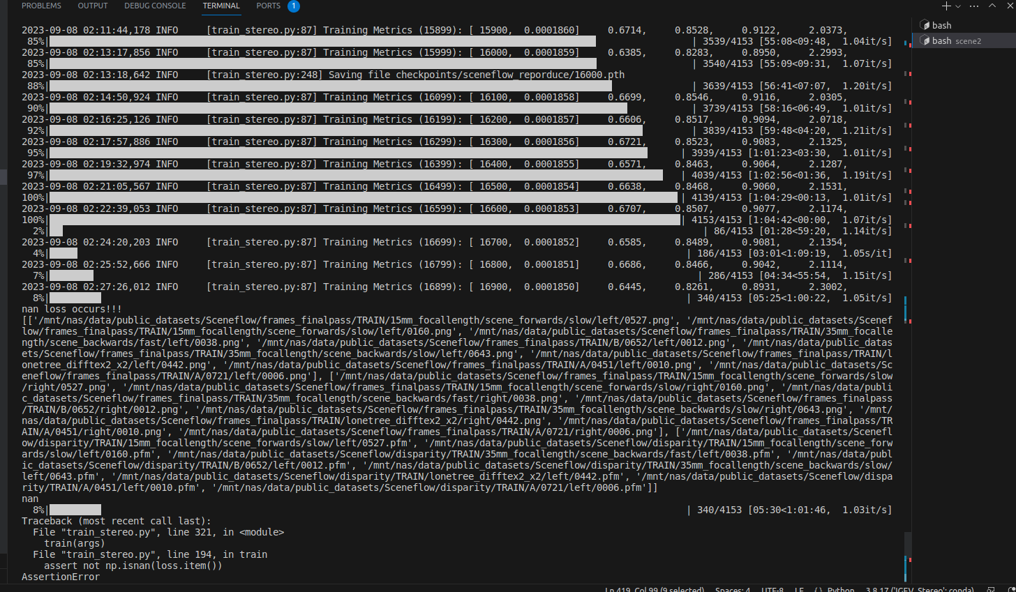 训练自己的数据集出现nan · Issue 36 · Gangweixigev · Github 