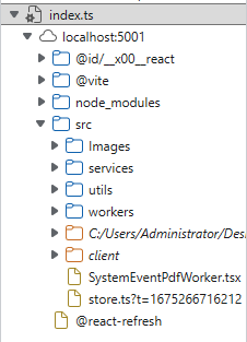WebWorker of `{ type: 'module' }` breaks WebWorker · Issue #11890 · vitejs/vite · GitHub