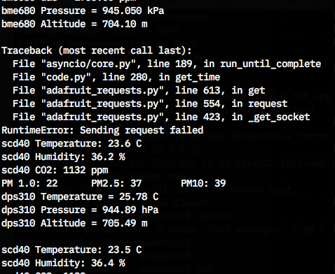 Sending Requests Failed on second network call in CircuitPython 7.0.0 · Issue #5538 · adafruit ...